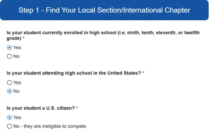 2025年USNCO美国化学竞赛地方选拔赛